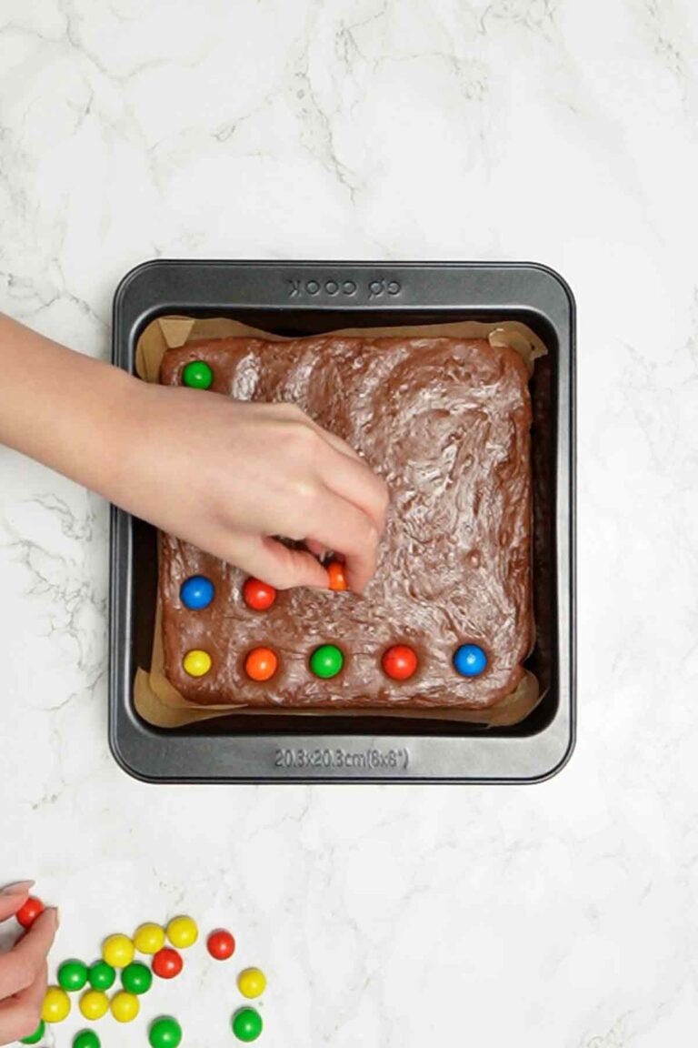 3-Ingredient M&M Fudge