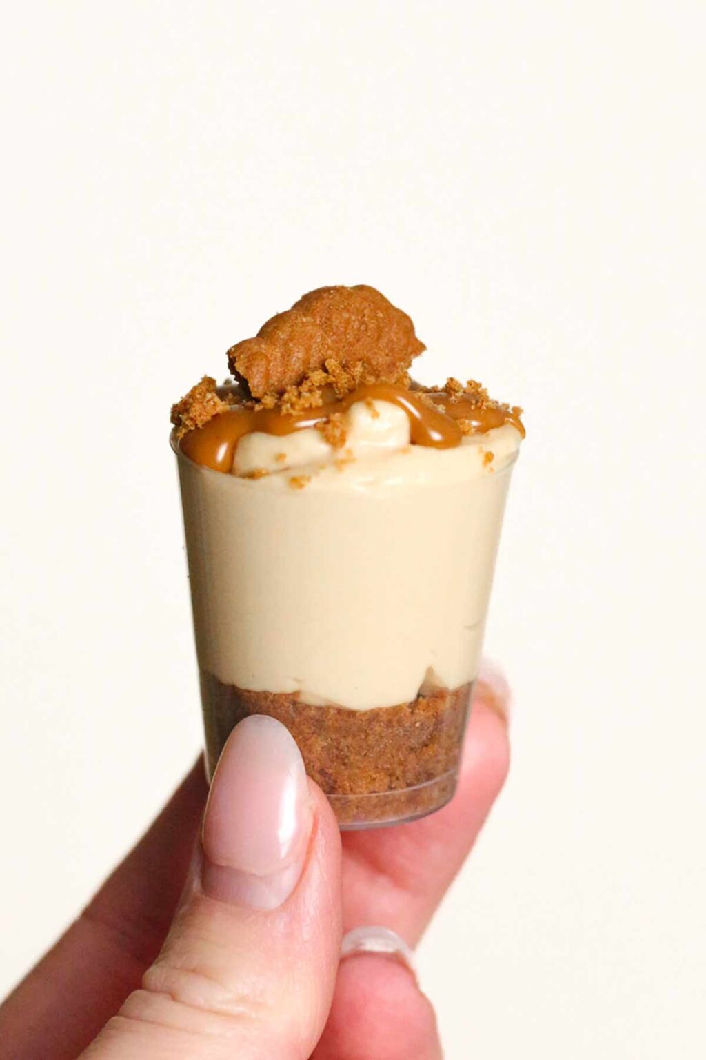 Easy Lotus Biscoff Cheesecake Shots