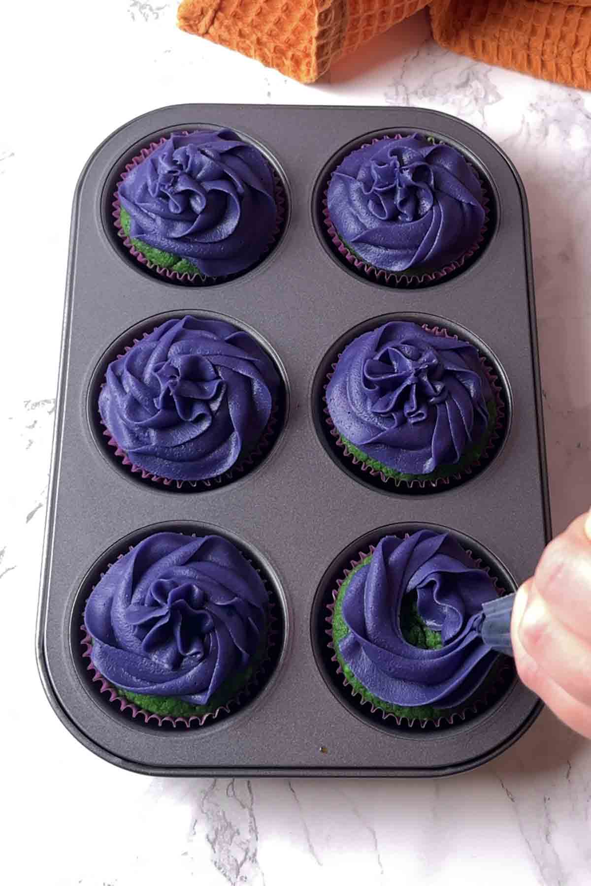 Halloween Funfetti Cupcakes - EatCookBake | Quick And Easy Dessert Recipes