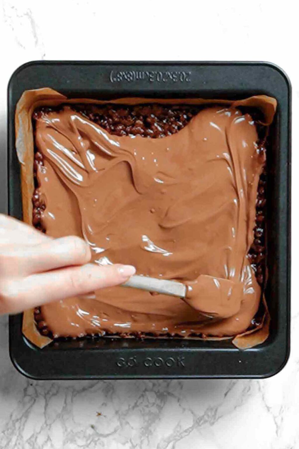 Mars Bar Tray Bake Cake (No-Bake)
