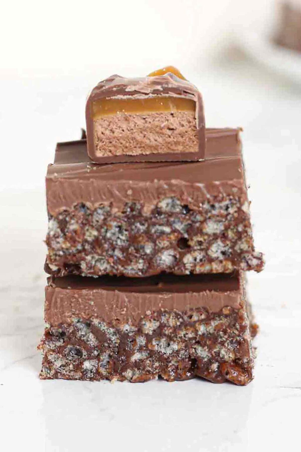 Mars Bar Tray Bake Cake (No-Bake)