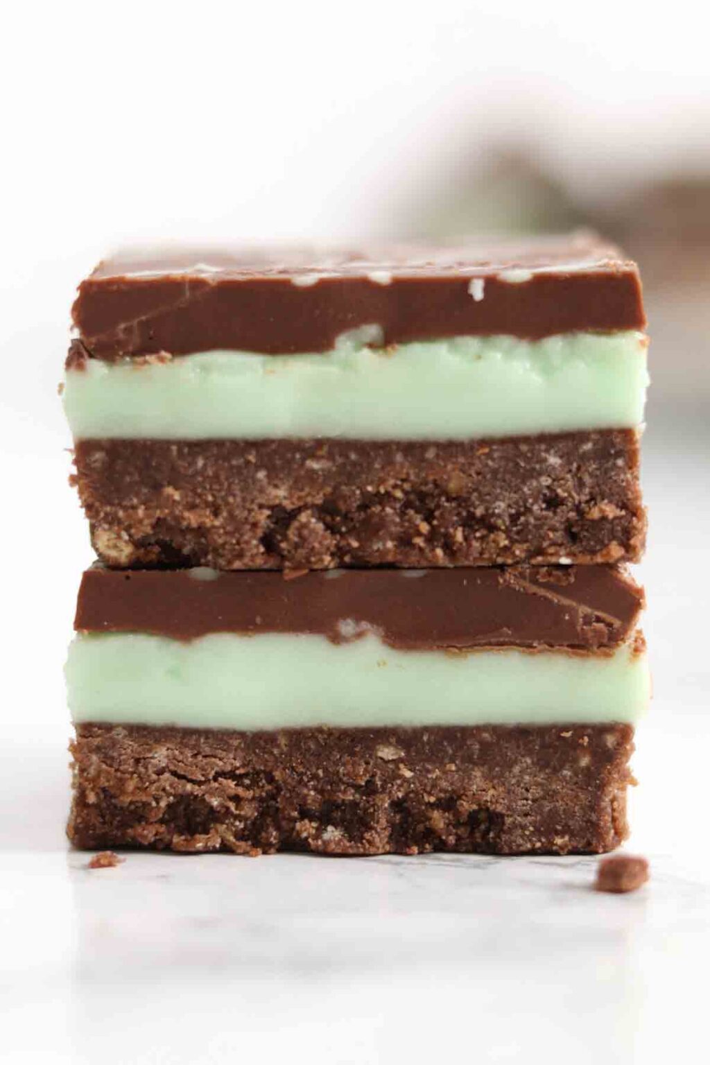 Chocolate Mint Slice (No-Bake)