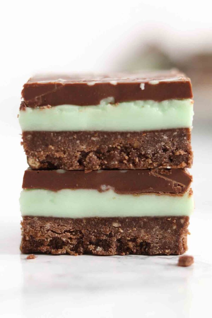Chocolate Mint Slice (No-Bake)