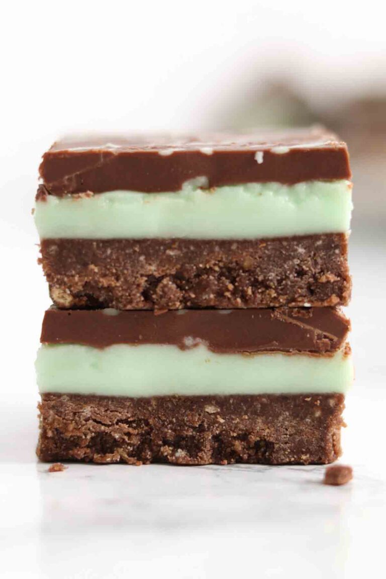 Chocolate Mint Slice (No-Bake)