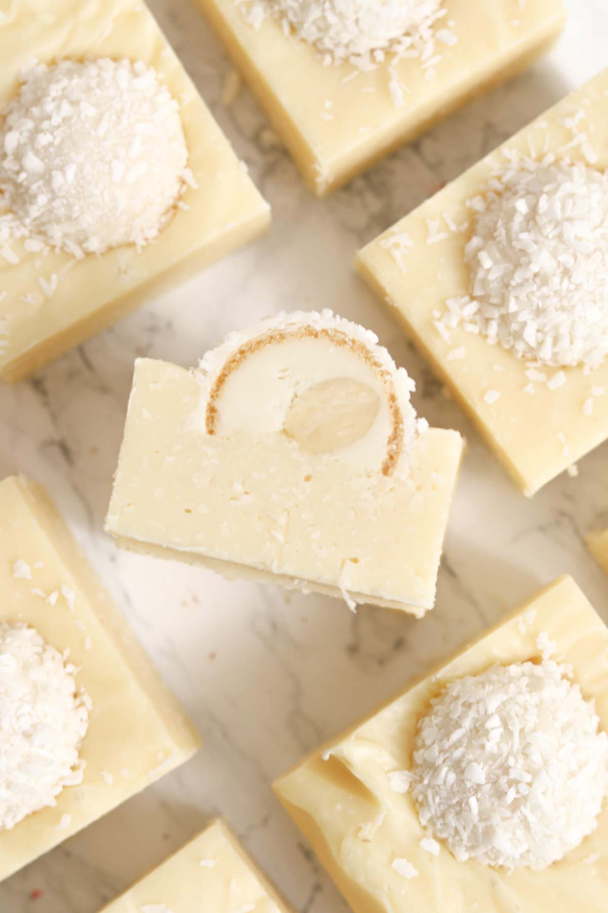 Coconut & Almond Fudge