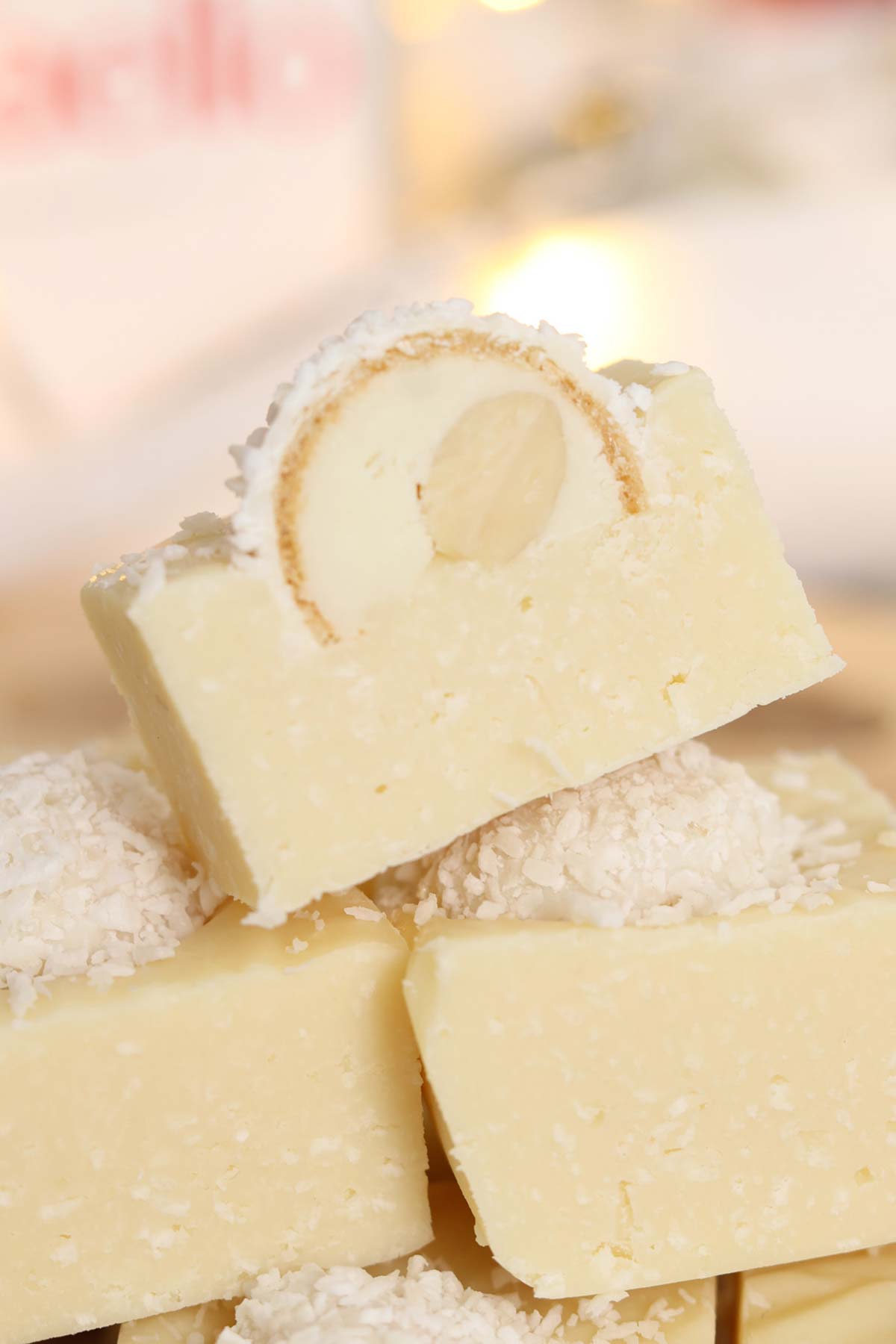 Coconut & Almond Fudge