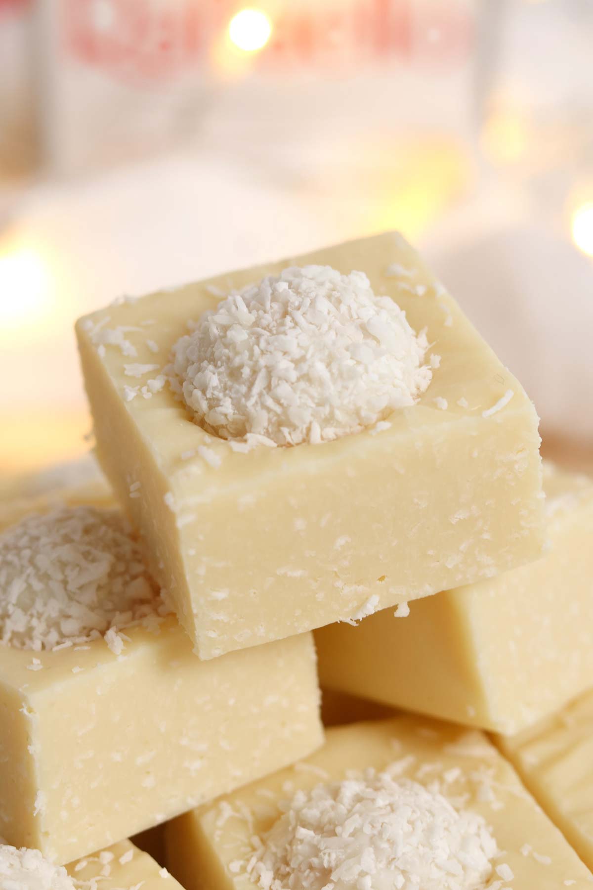 Coconut & Almond Fudge