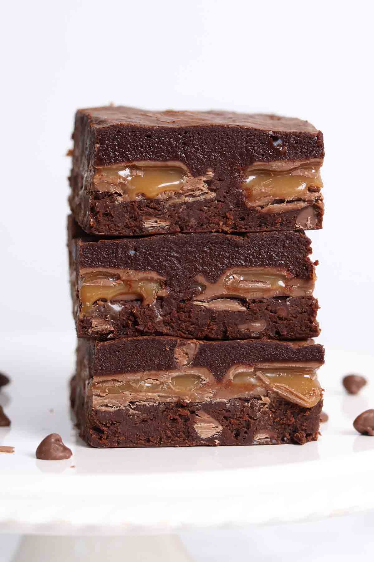 Galaxy Caramel Brownies